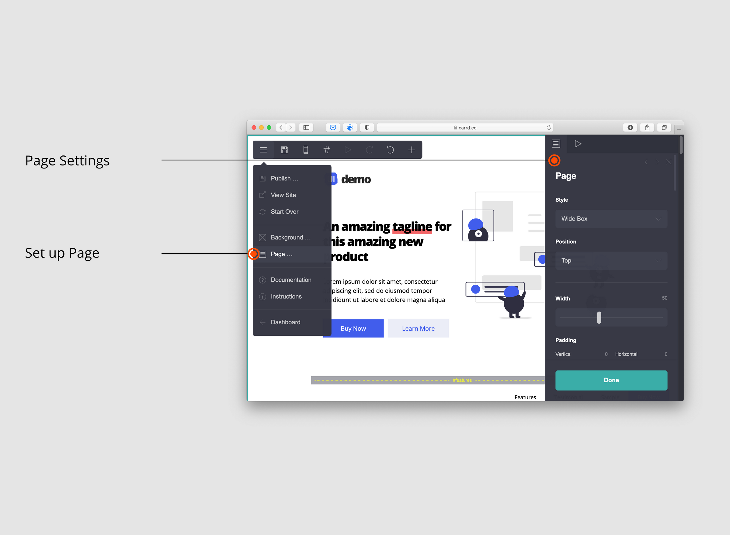Tutorial: How to make a simple fixed NavBar on Carrd.co